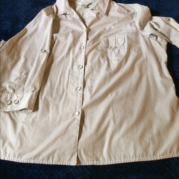 Allison Daley | Tops | Plus Size Allison Daley Ll Blouse Size 22 | Poshmark